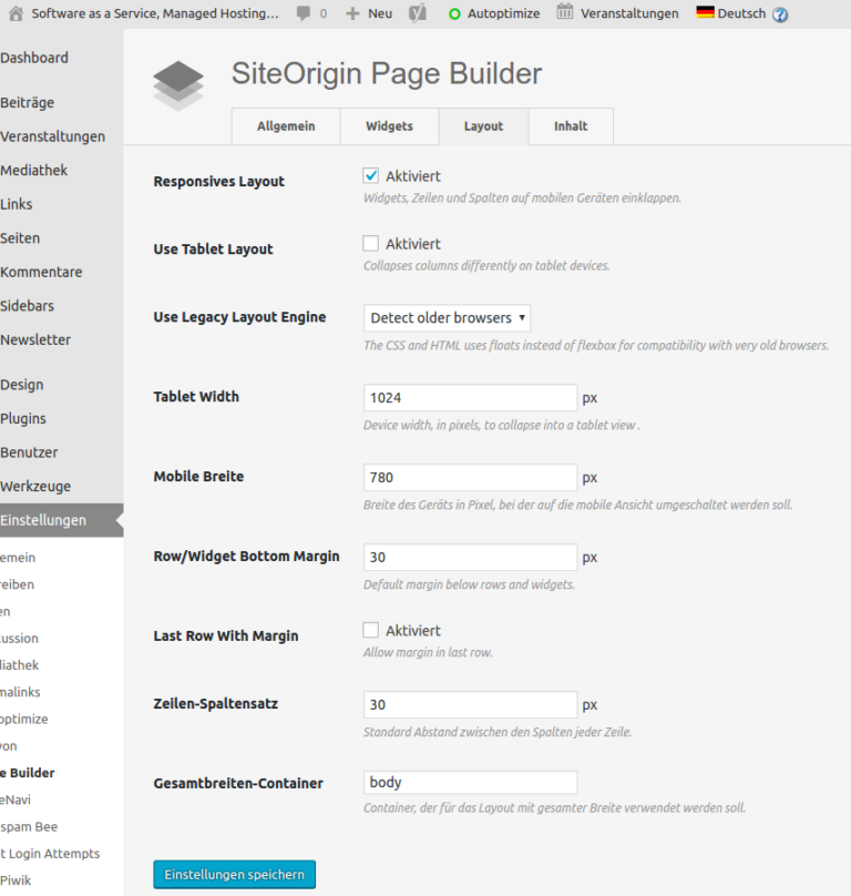 WordPress: individuelle Layouts mit dem SiteOrigin Page Builder - SaaS ...